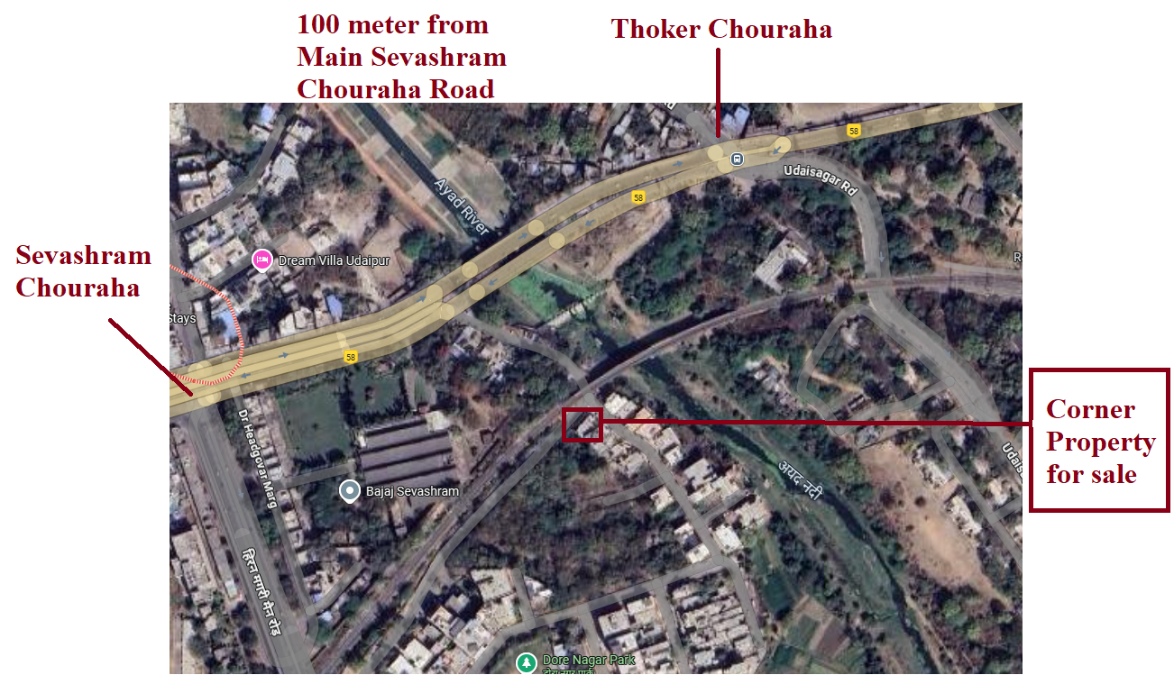 Corner House for Sale – Dore Nagar, Business + Living | 2-Side Road, 2 ...